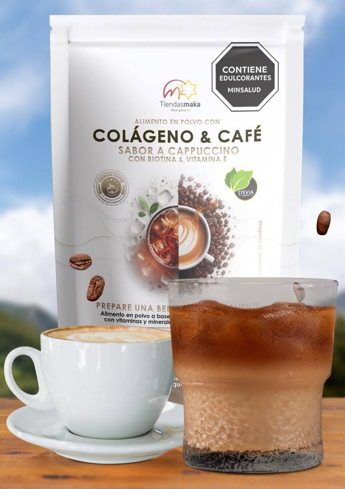 Colágeno & Café – Colageno Marino con Ganoderma