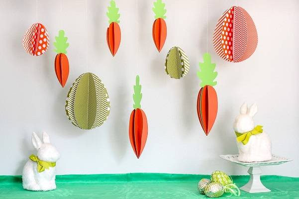 easy paper easter decorations