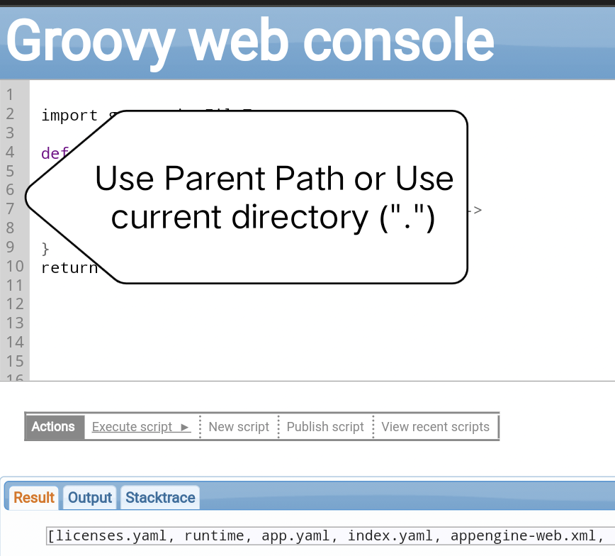 Groovy Script For Extended Choice Parameter Of Jenkins To List Of 
