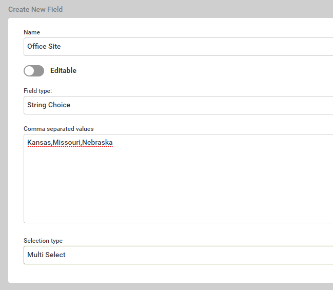 Admins: Custom user data: setup custom fields
