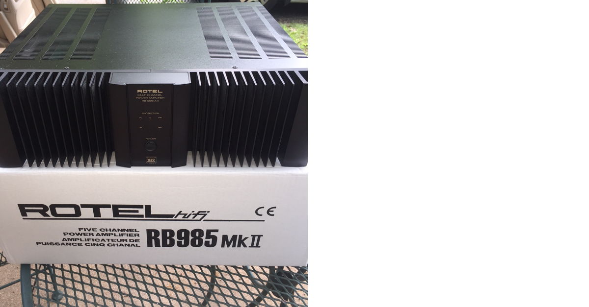 Rotel RB-985 mkII 100 Watts X 5 Amplifier For Sale | Audiogon