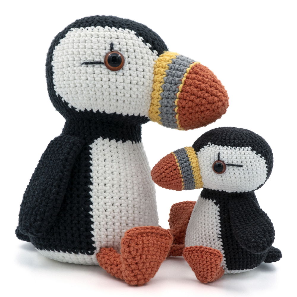 Amigurumi Puffin Bird
