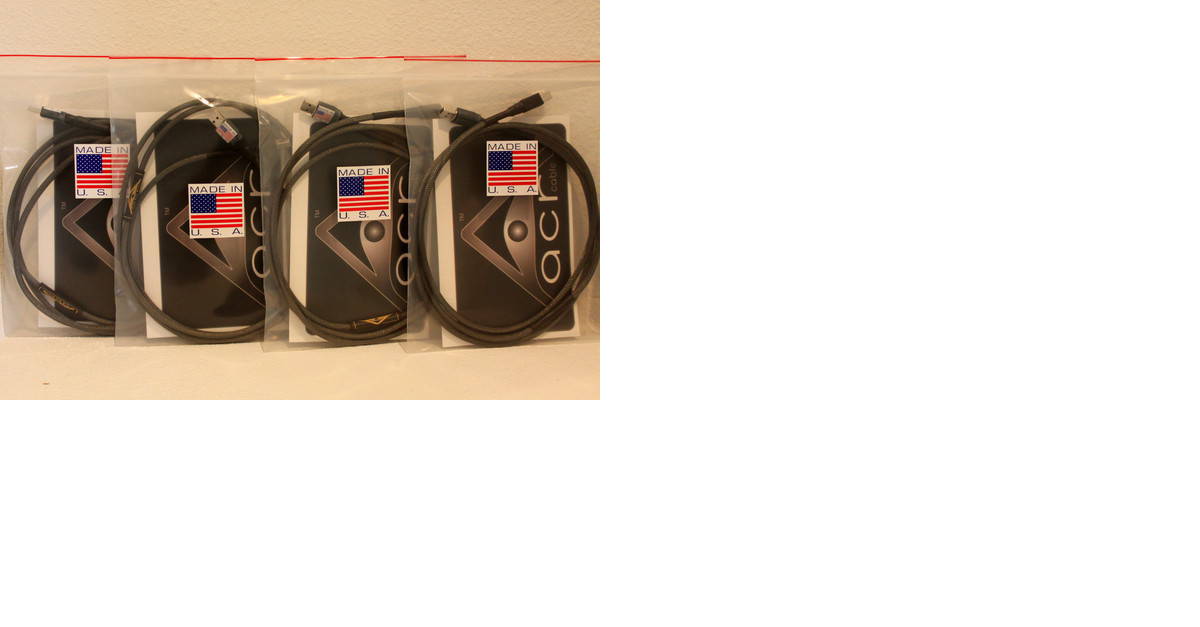 Acr cable silver reference II hand made us... For Sale | Audiogon