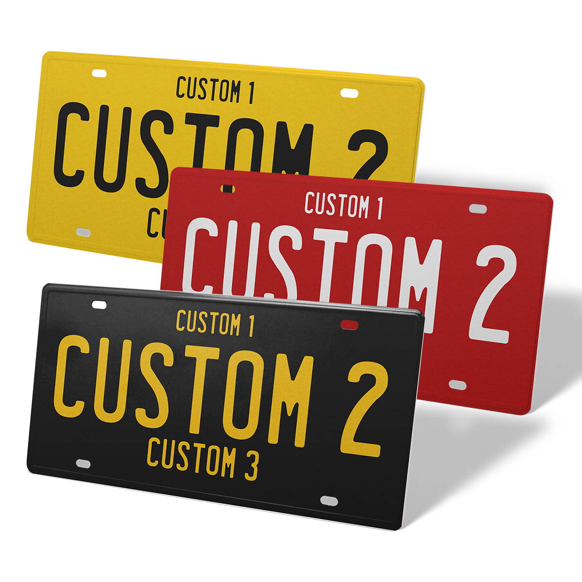 Get Creative with Personalized Replica License Plates | Order Today ...