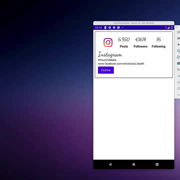 Добавление VIewModel в InstagramProfileCard — Шаг 1 — Stepik