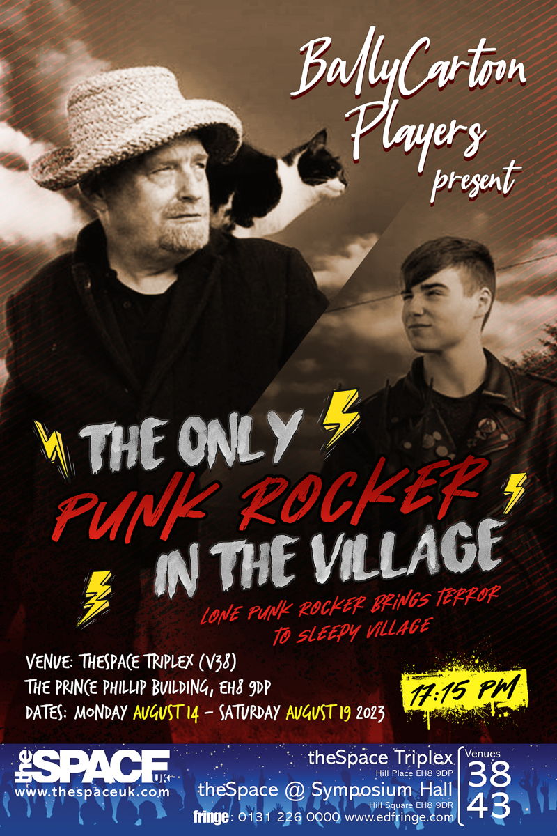Only Punk Rocker in the Village - Comedy Poster Awards 2023