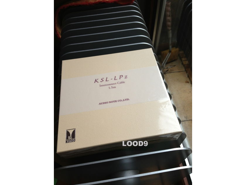 Audio Note Kondo Japan KSL-LPZ 1.5m RCA For Sale | Audiogon