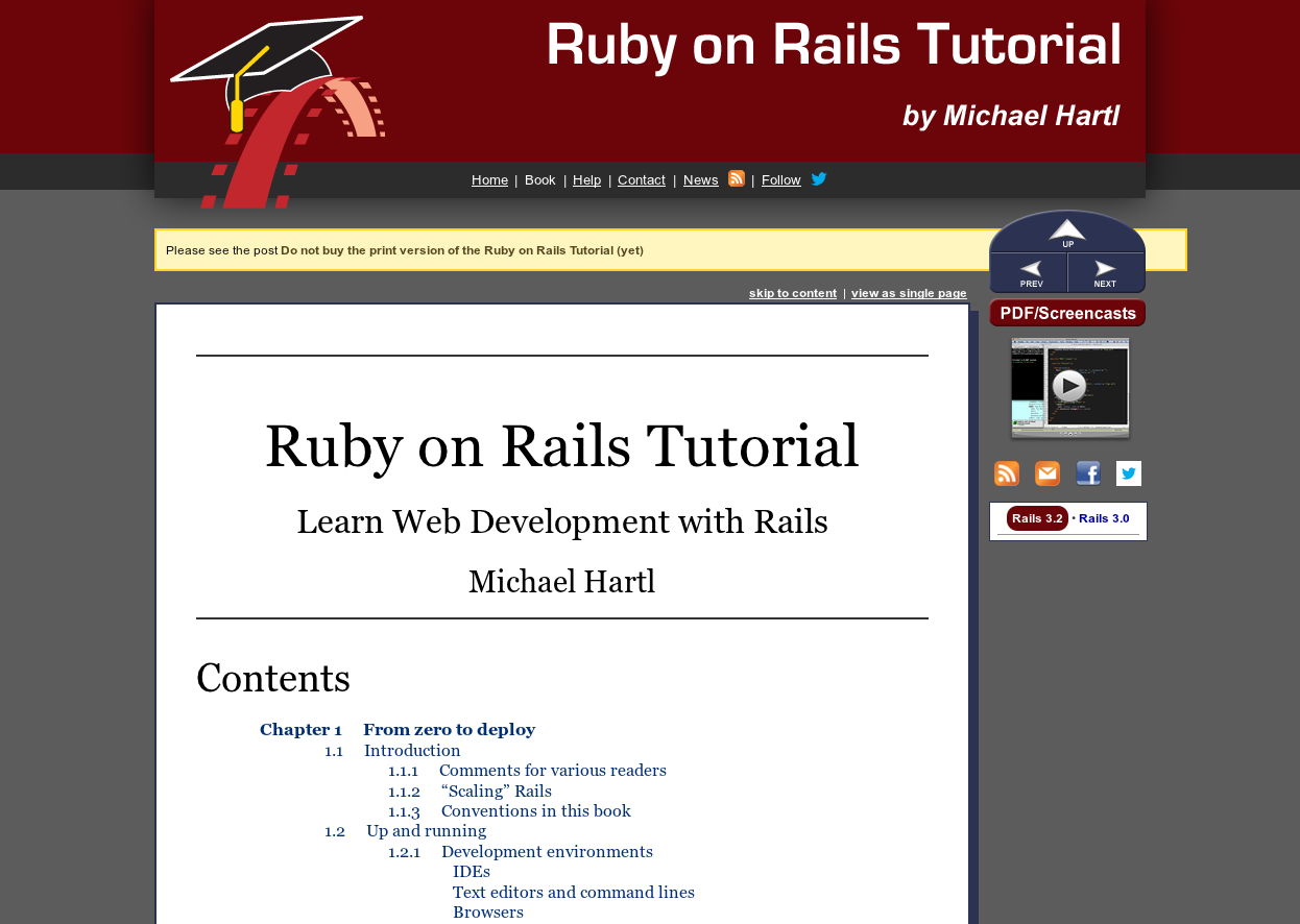 Ruby on Rails Tutorial by Michael Hartl Review - Slant