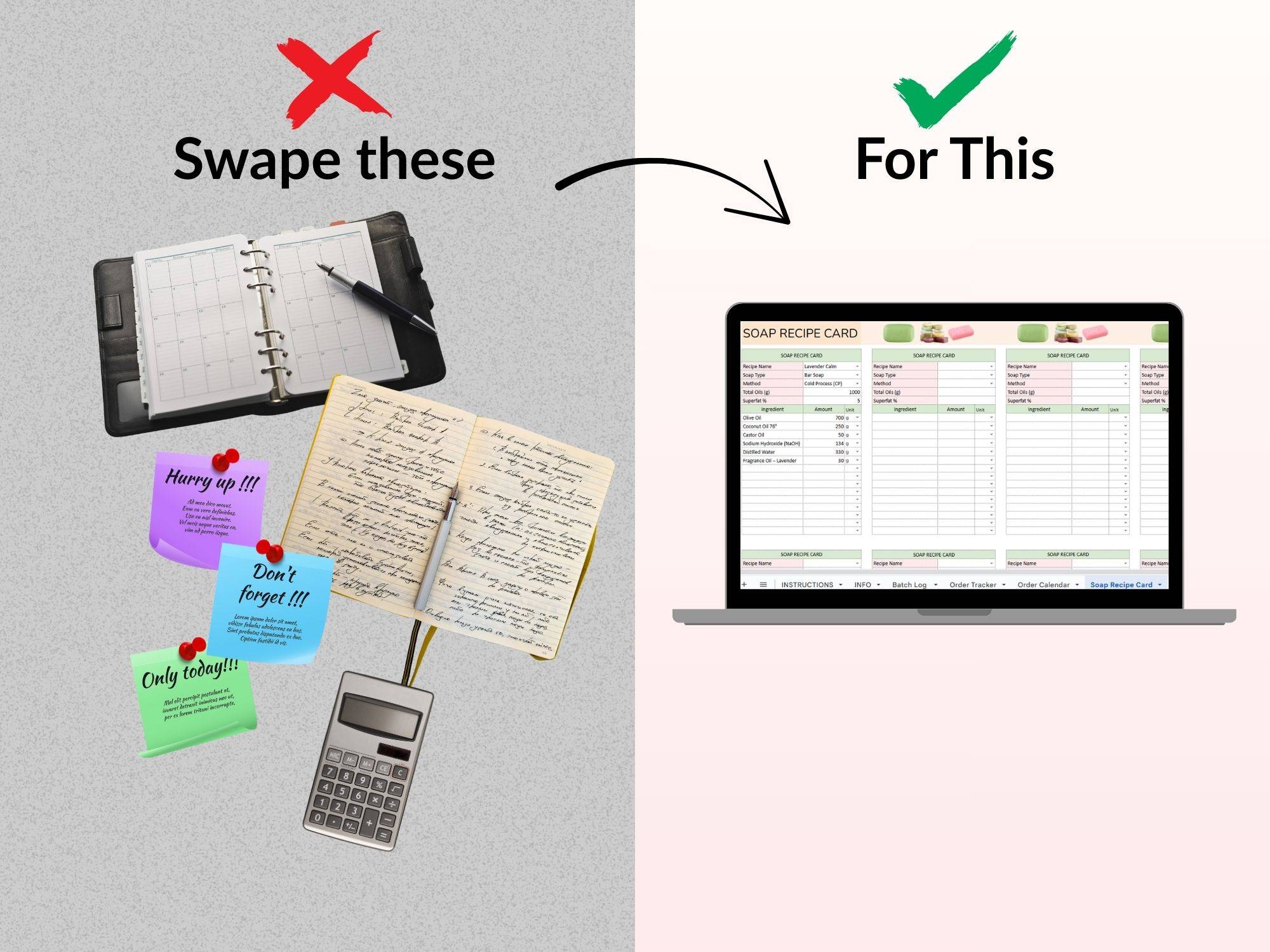 Soap Business Planner – Site Vee