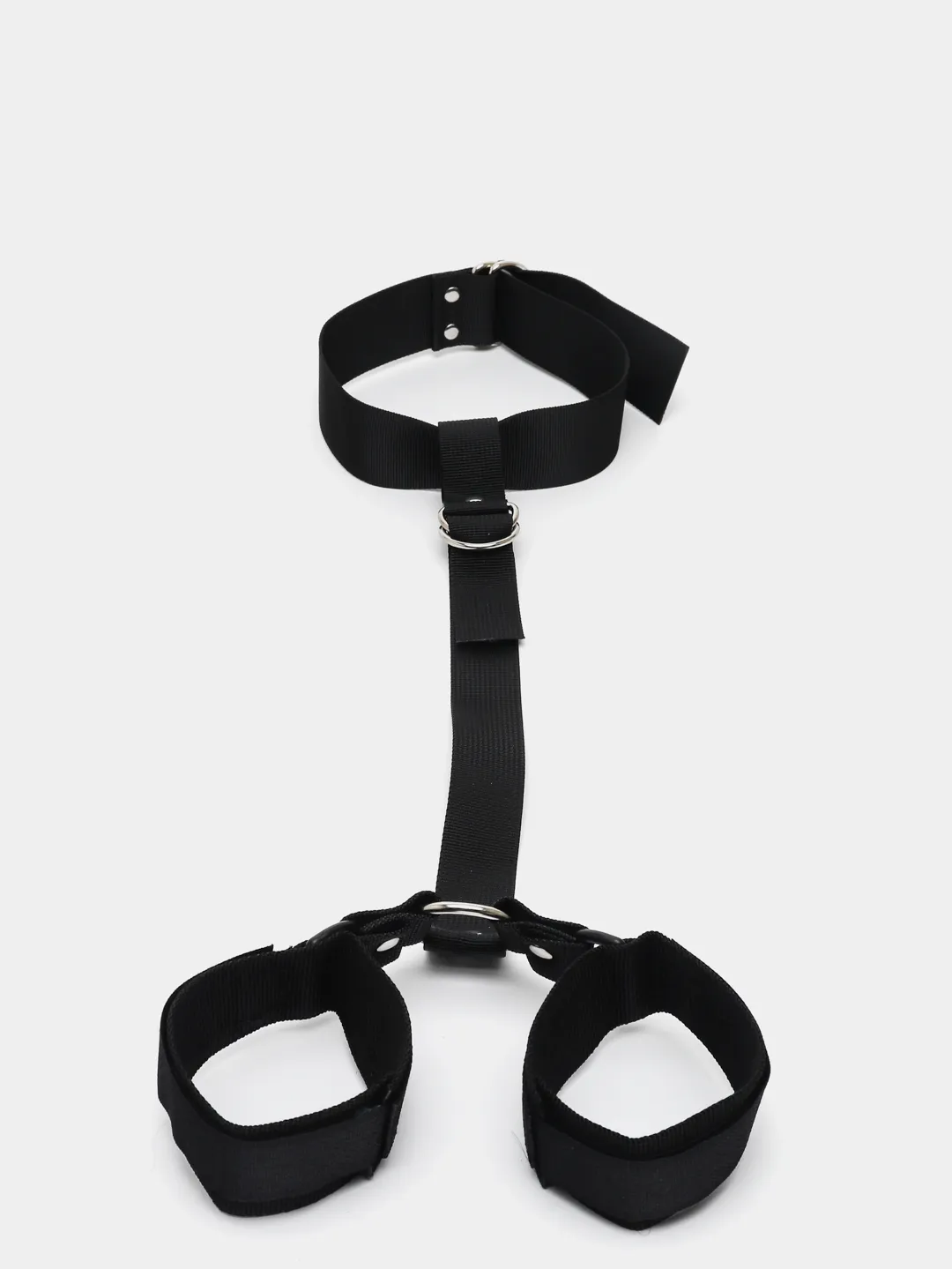 Neck to Wrist Restraints kit - Back Handcuffs Collar, Adjustable Bonda ...