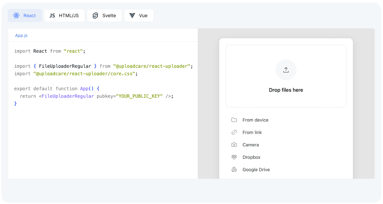 Introducing The Uploadcare React Uploader Seamless File Uploading For Your React Apps