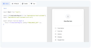 Introducing the Uploadcare React Uploader: seamless file uploading for ...