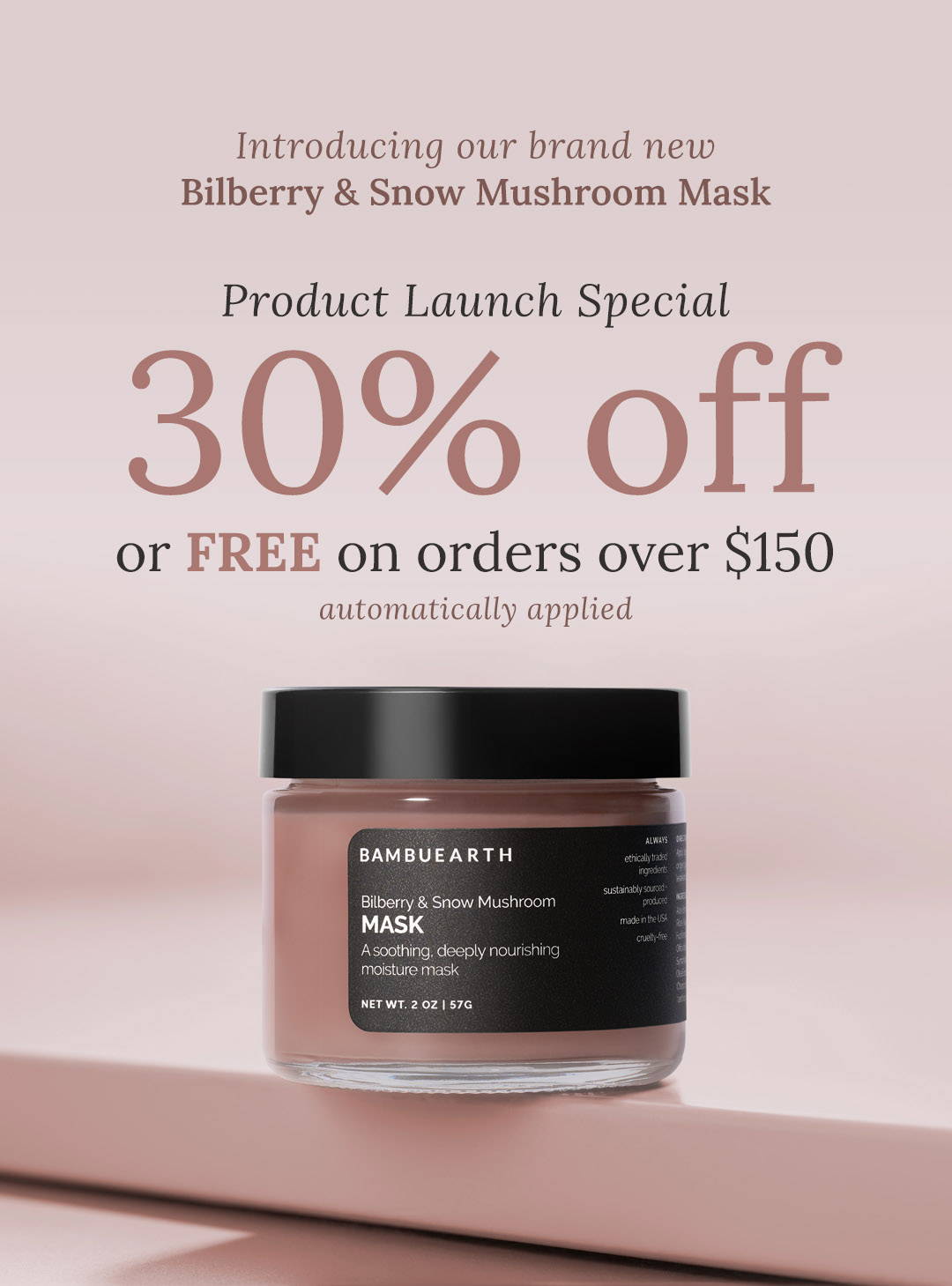 Bambu Earth Skincare | 100% Natural, Whole Ingredients