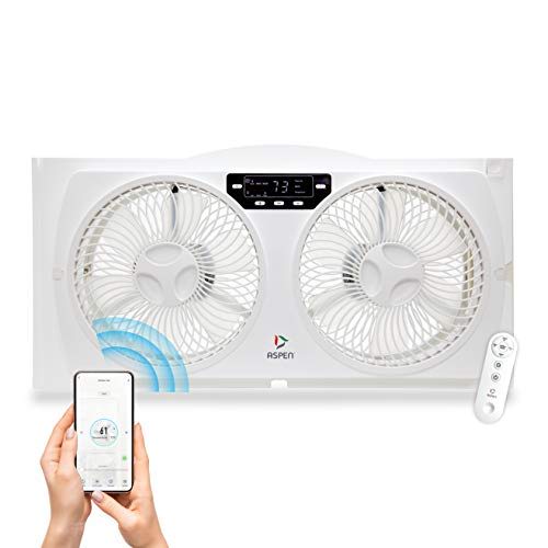 ASPEN Smart Window Dual Fan vs Bionaire Twin Blade Window Fan (2013 ...