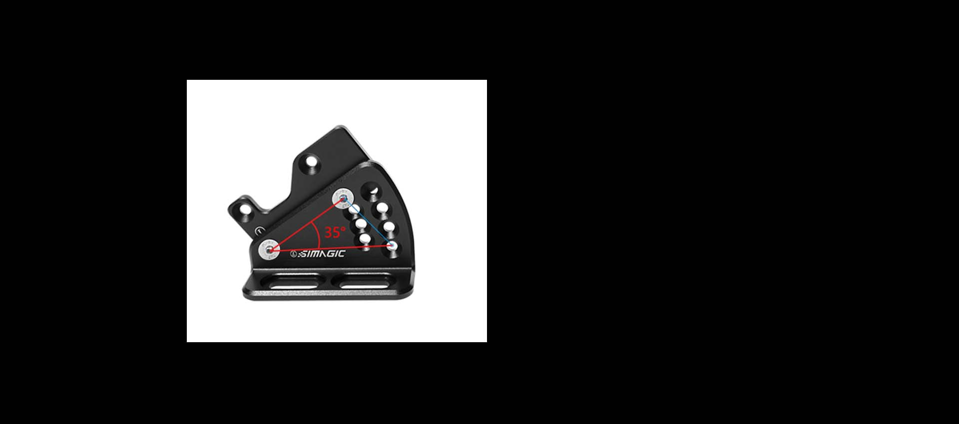 SIMAGIC ALPHA SIDE-MOUNT BRACKET – Extreme Simracing