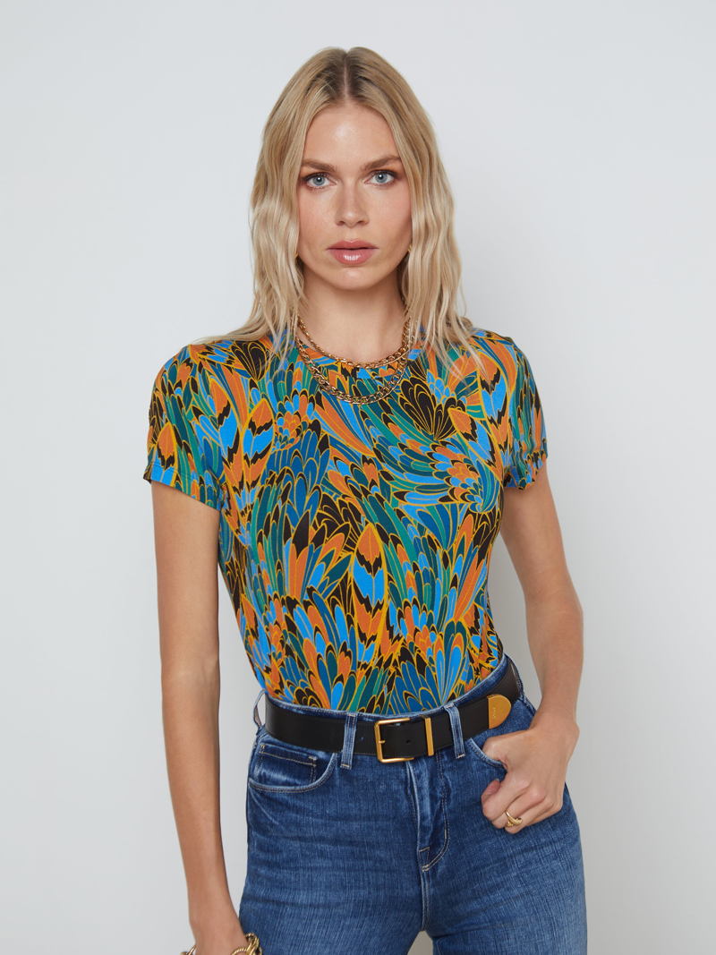 Ressi Fitted Tee - $46.00 | L'AGENCE at last