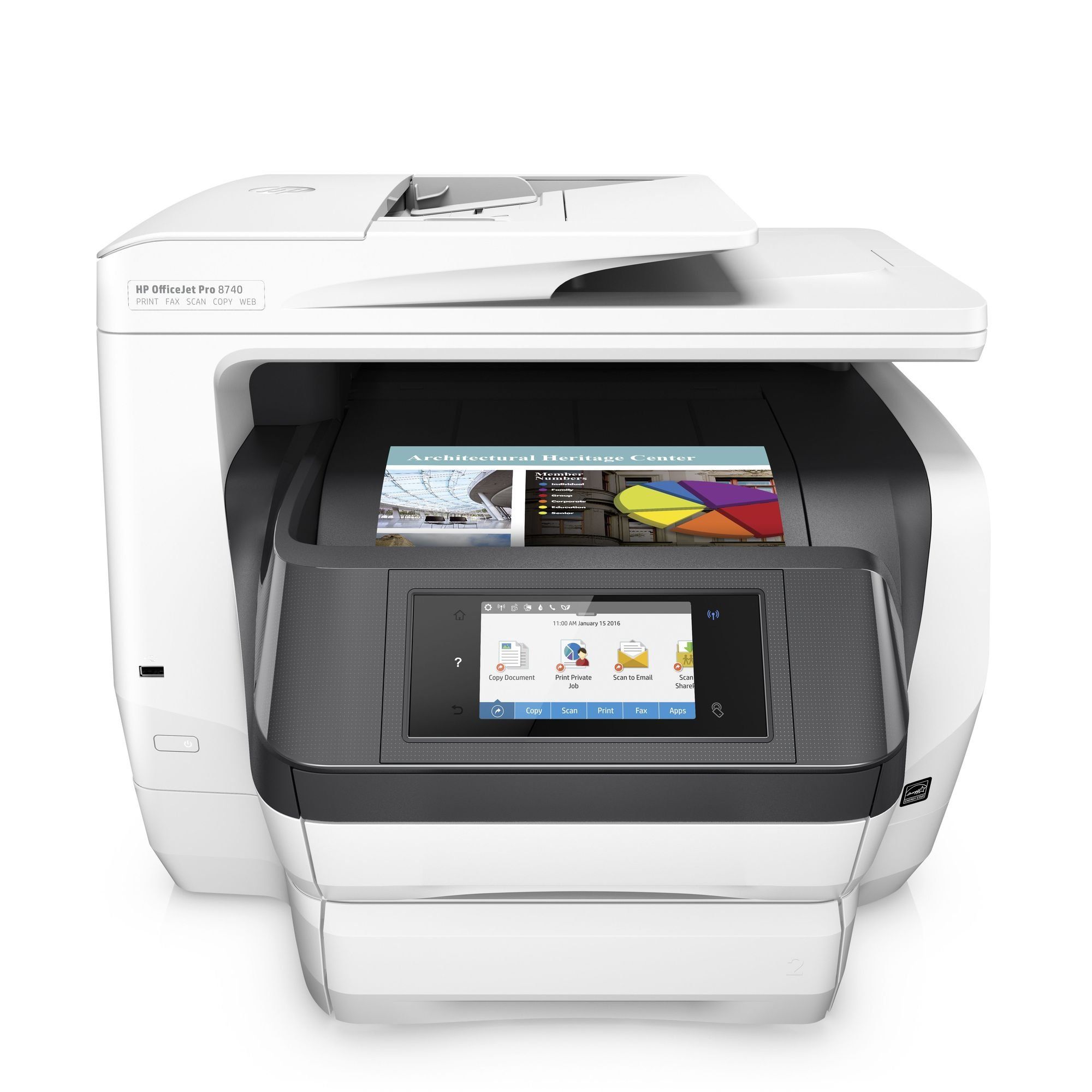 HP OfficeJet Pro 8700 Series (2016) vs Brother MFC-J693X (2016) - Slant