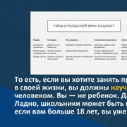 Как вести диалог с врачом? — Шаг 1 — Stepik