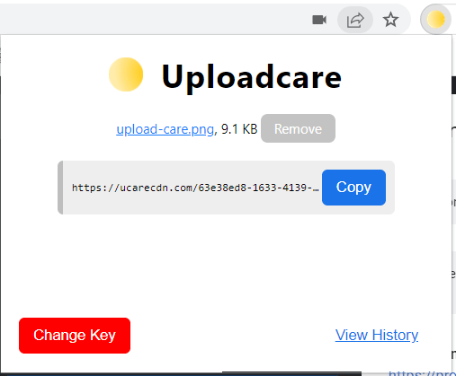 Uploadcare Chrome extension overview | Uploadcare