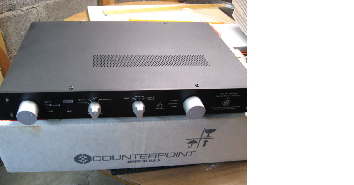 Counterpoint DA-10 DAC with UltraAnalog DA... For Sale | Audiogon