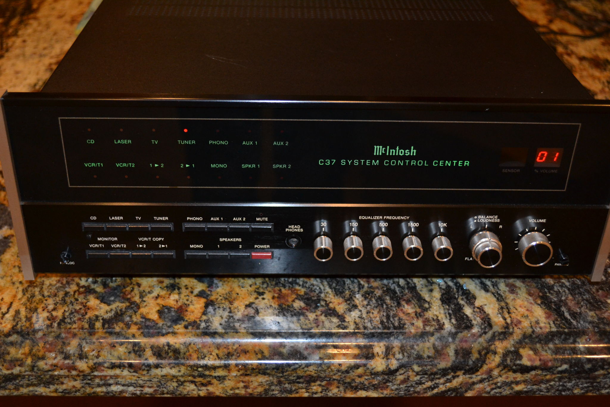 McIntosh C37 System Control Center For Sale | Audiogon
