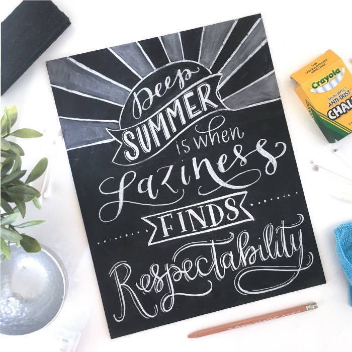 Chalk Art 101 Online Course – Hand Lettered Design LLC