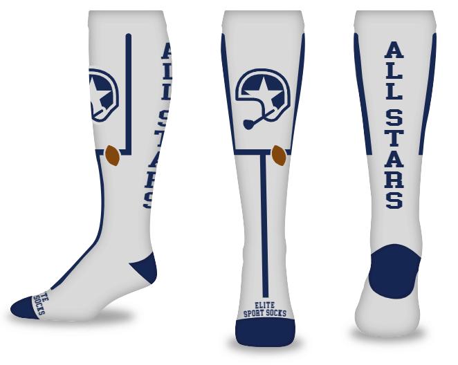 Custom Football Socks