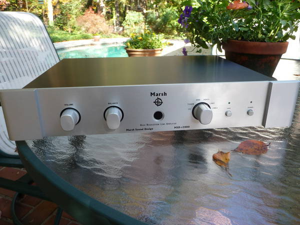 Marsh Sound Design MSD-p2000 preamp need i... For Sale | Audiogon