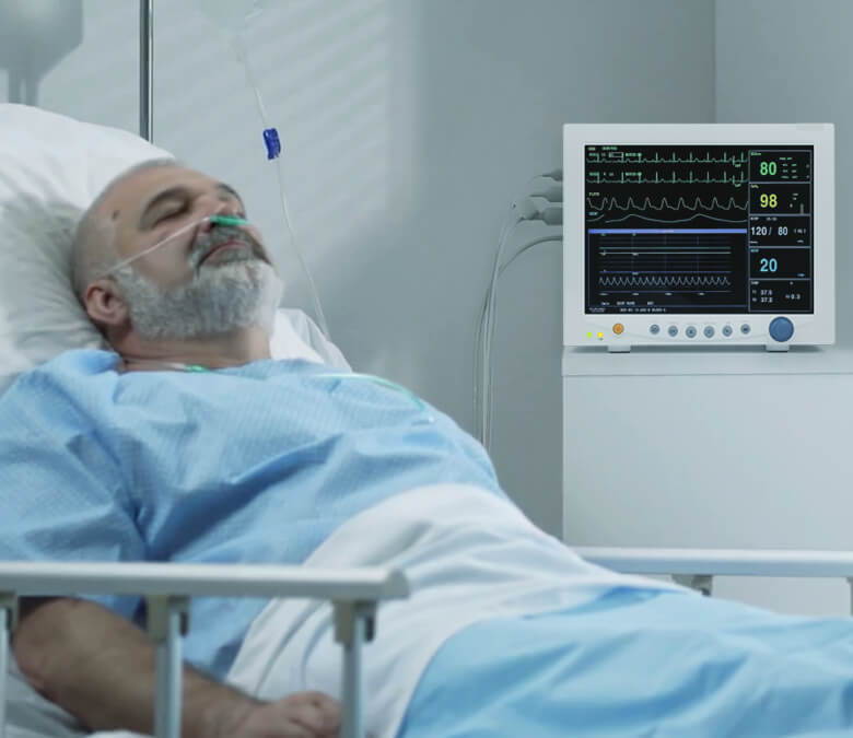 12-Inch Patient Monitor, EtCO2, ECG, Oxygen Saturation, Pulse Rate ...