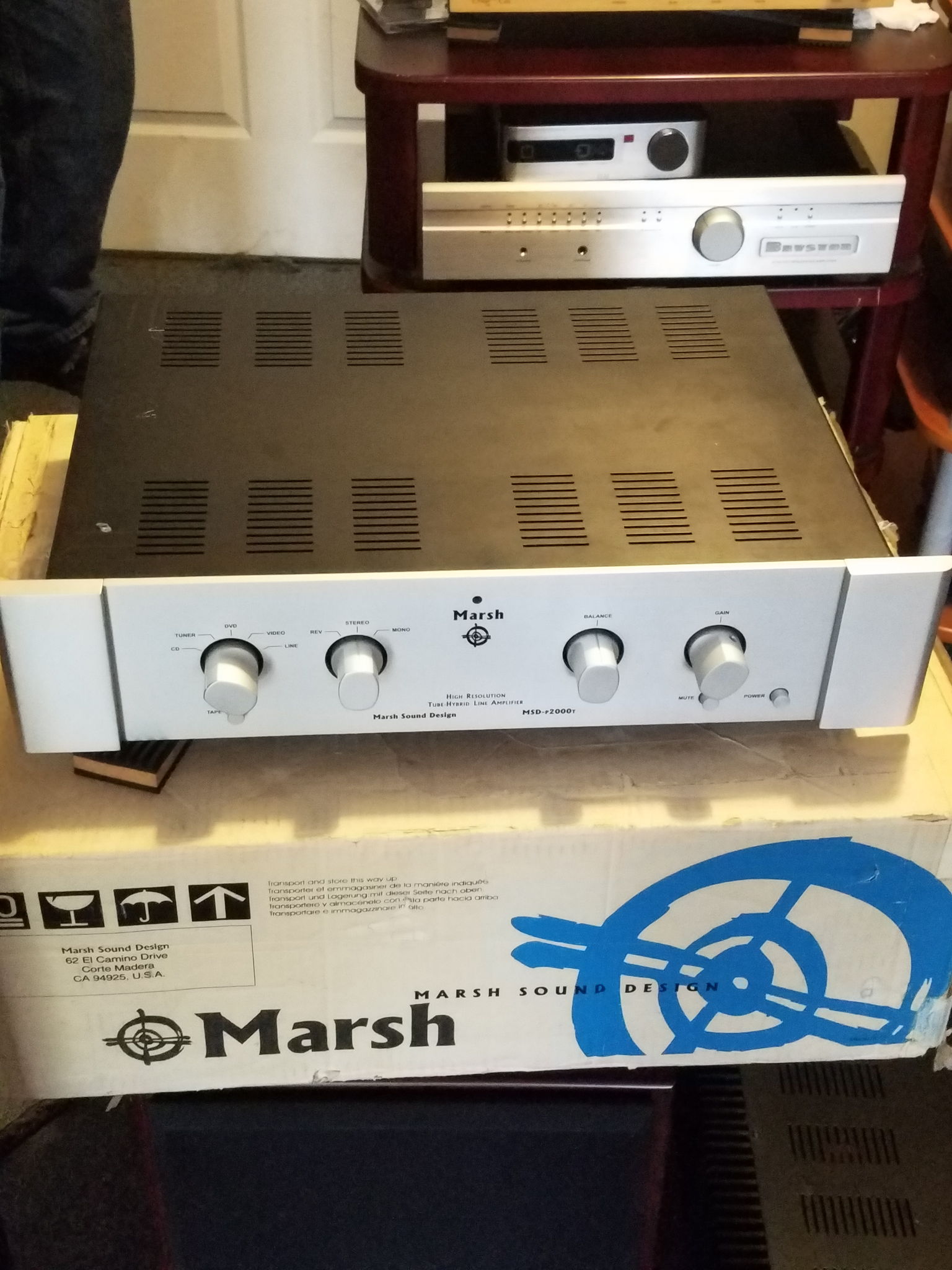 Marsh Sound Design P-2000t amazing tube pr... For Sale | Audiogon