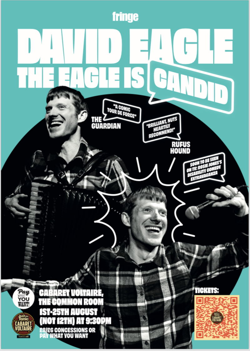 David Eagle: The Eagle Is Candid - Comedy Poster Awards 2024