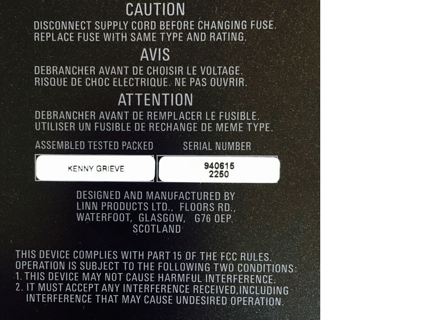 Linn 2250 2-Channel Stereo Power Amplifier... For Sale | Audiogon