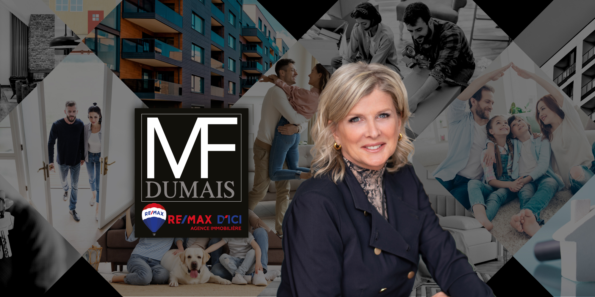 Marie-France Dumais, Courtier immobilier - RE/MAX D'ICI