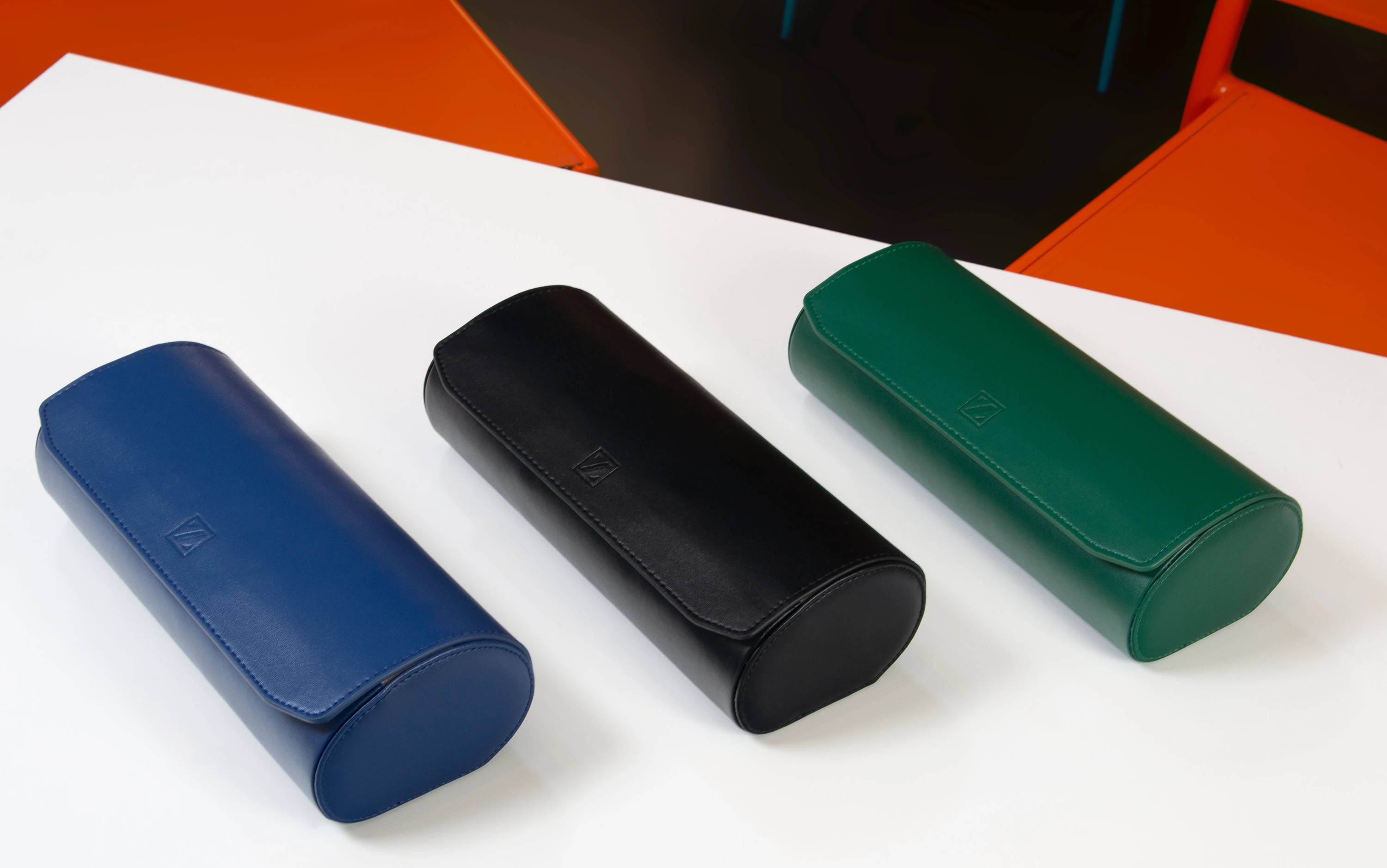 Zealande leather watch rolls