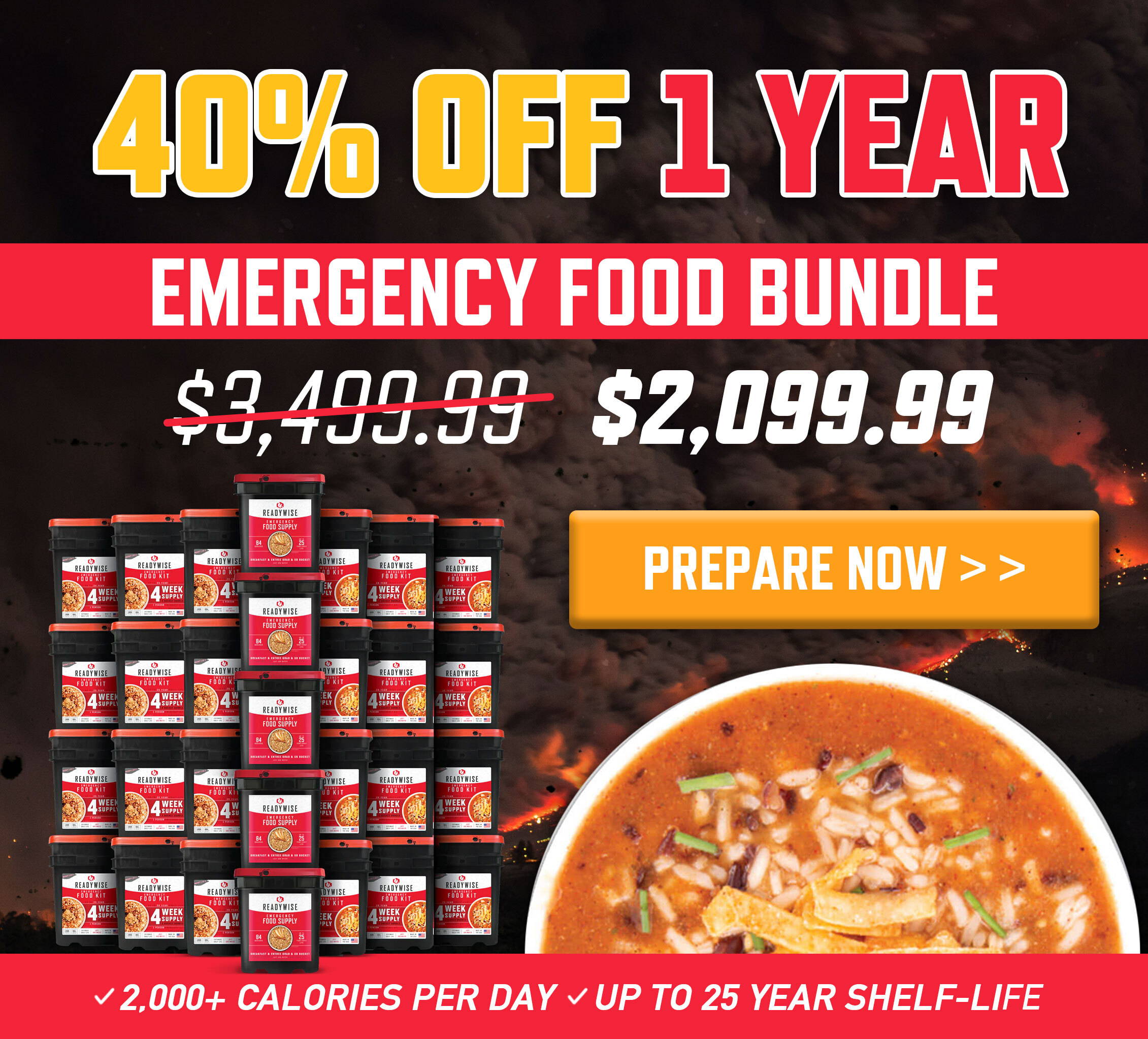 Survival Food & Emergency Food Storage | ReadyWise