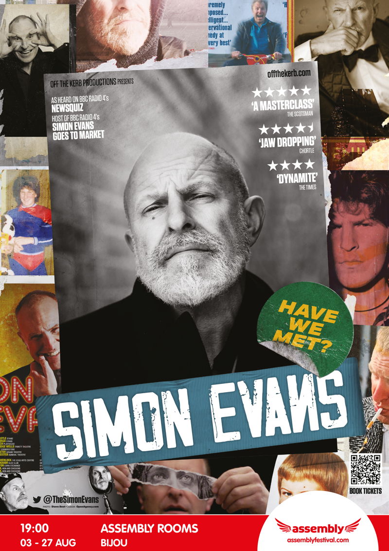 Simon Evans: Have We Met? - Comedy Poster Awards 2023