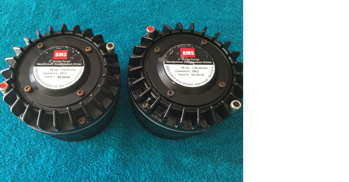 BMS 4592ND Mid Driver / Pair For Sale | Audiogon