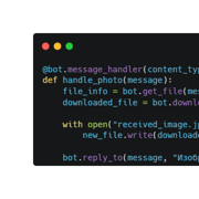 Отправка и получение изображений, видео и документов — Шаг 2 — Stepik