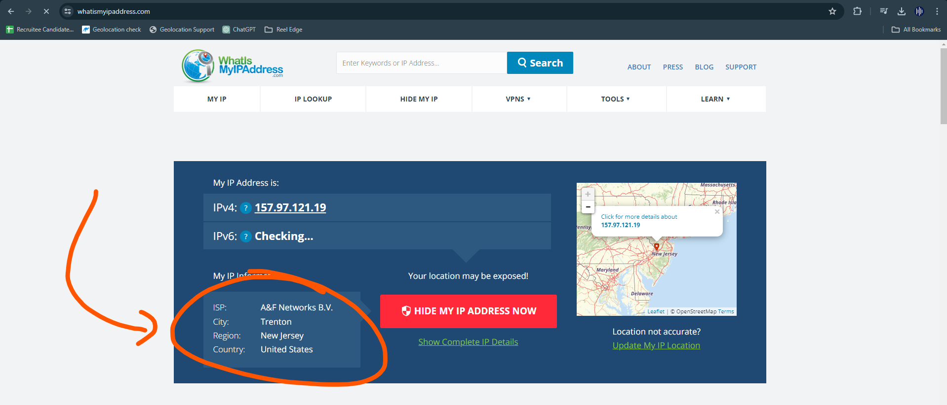 Geolocation Troubleshooting Guide