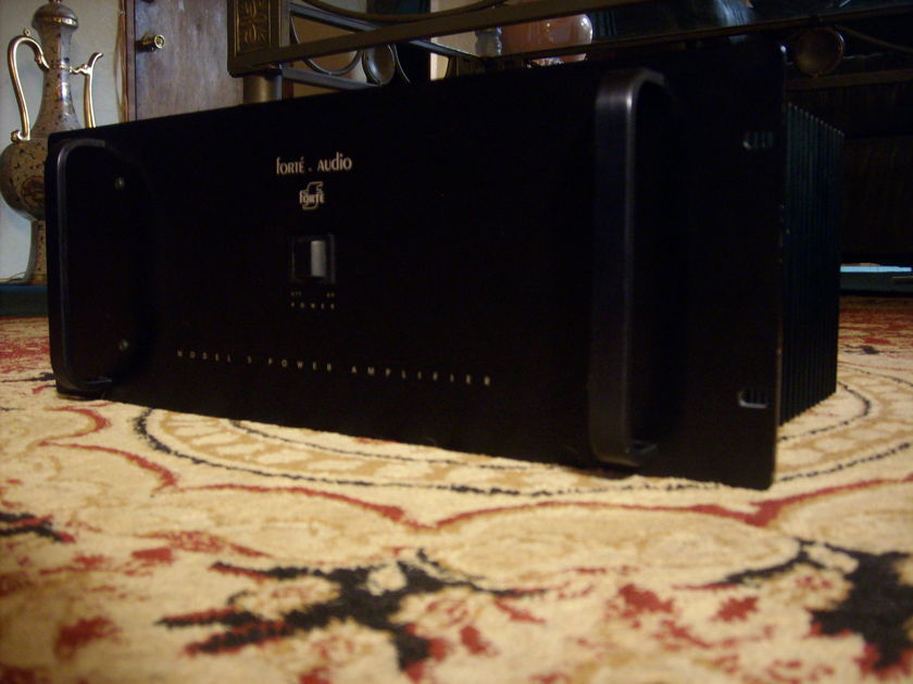 FORTE MODEL 3 Upgraded pure class A-see ph... For Sale | Audiogon