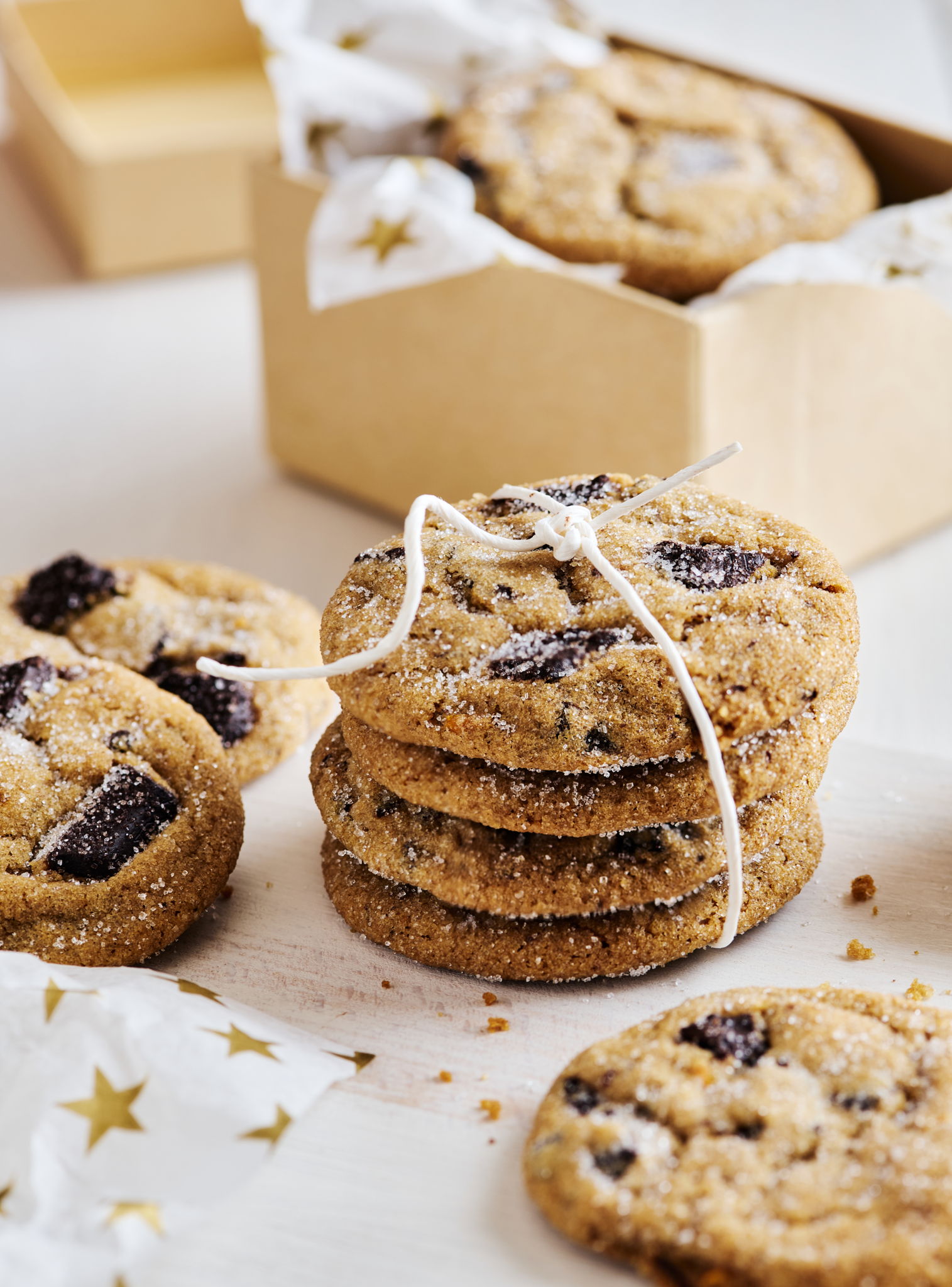 Dark Chocolate Ginger Cookies | RICARDO