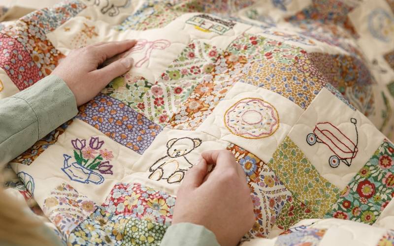 Favorite Things Embroidered Charms Kit