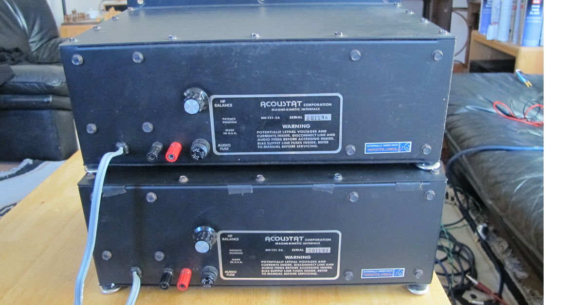 Acoustat MK-121-2A Interfaces 1 Pair (2 ea... For Sale | Audiogon