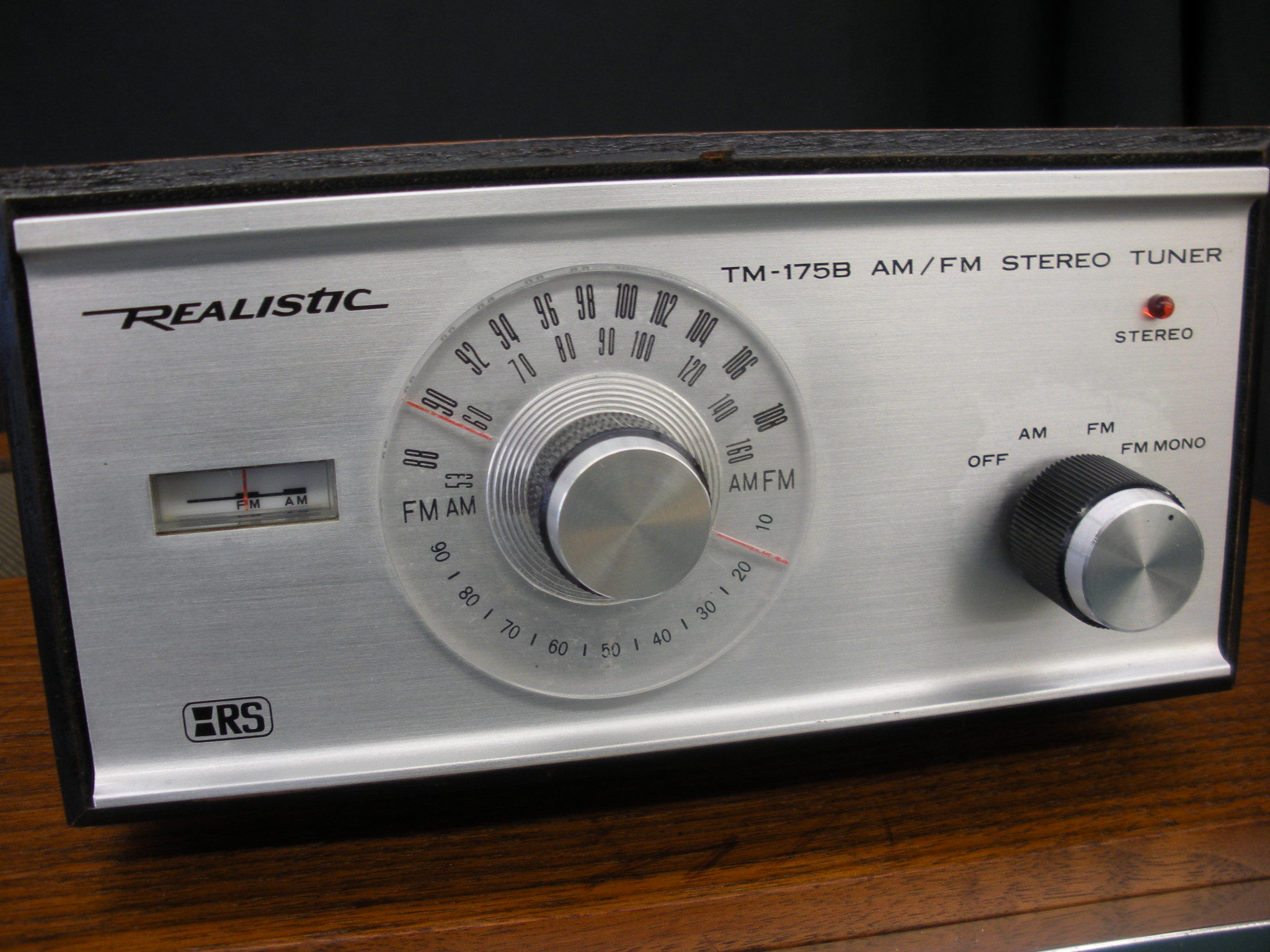 Vintage Realistic AM/FM tuner TM 175 B ver... For Sale | Audiogon