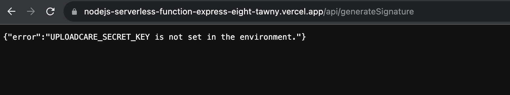 Serverless signed uploads with Vercel and Uploadcare | Uploadcare