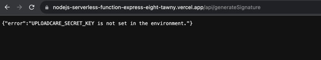 Serverless signed uploads with Vercel and Uploadcare | Uploadcare