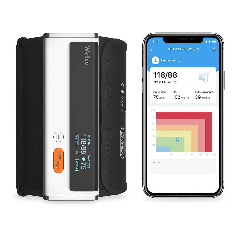 Wellue Pulsebit EX ECG Monitor. Take a Medical-grade EKG in Your Palm