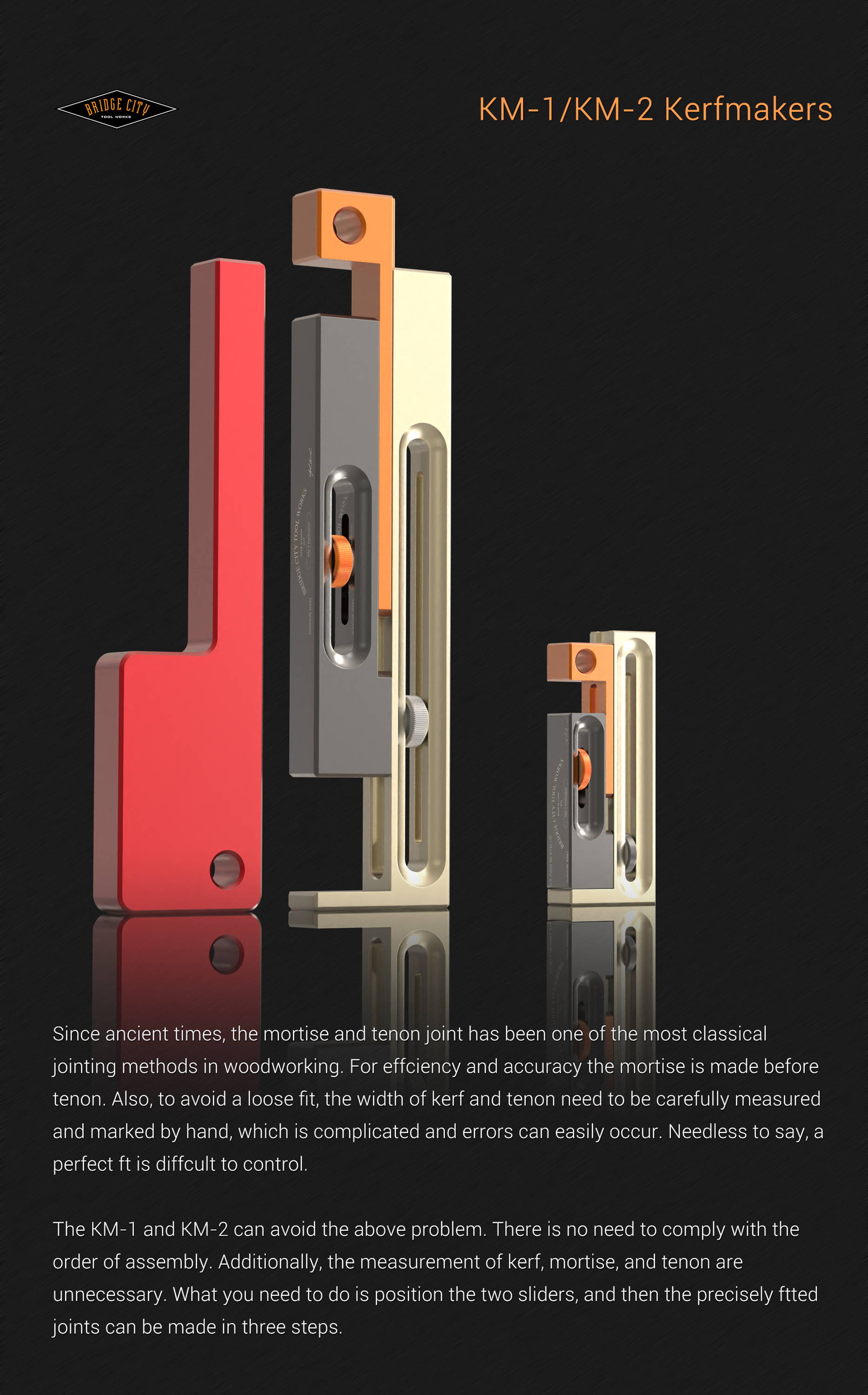 Kerfmakers KM-1/ KM-2 – Bridge City Tool Works