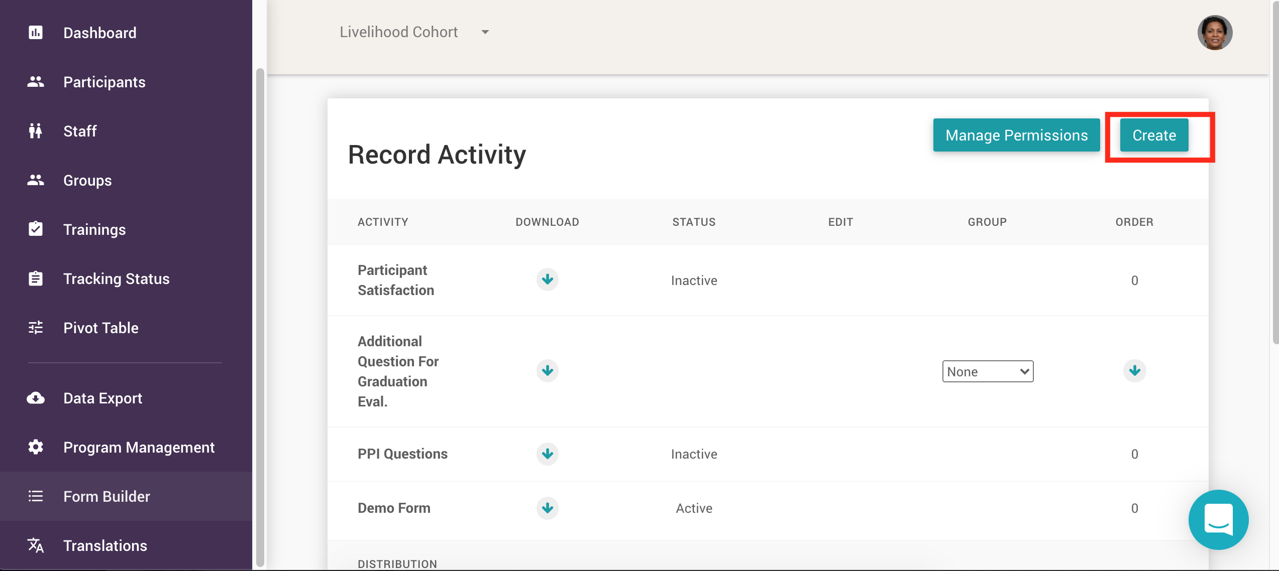 How to Use the Impact Atlas Form Builder