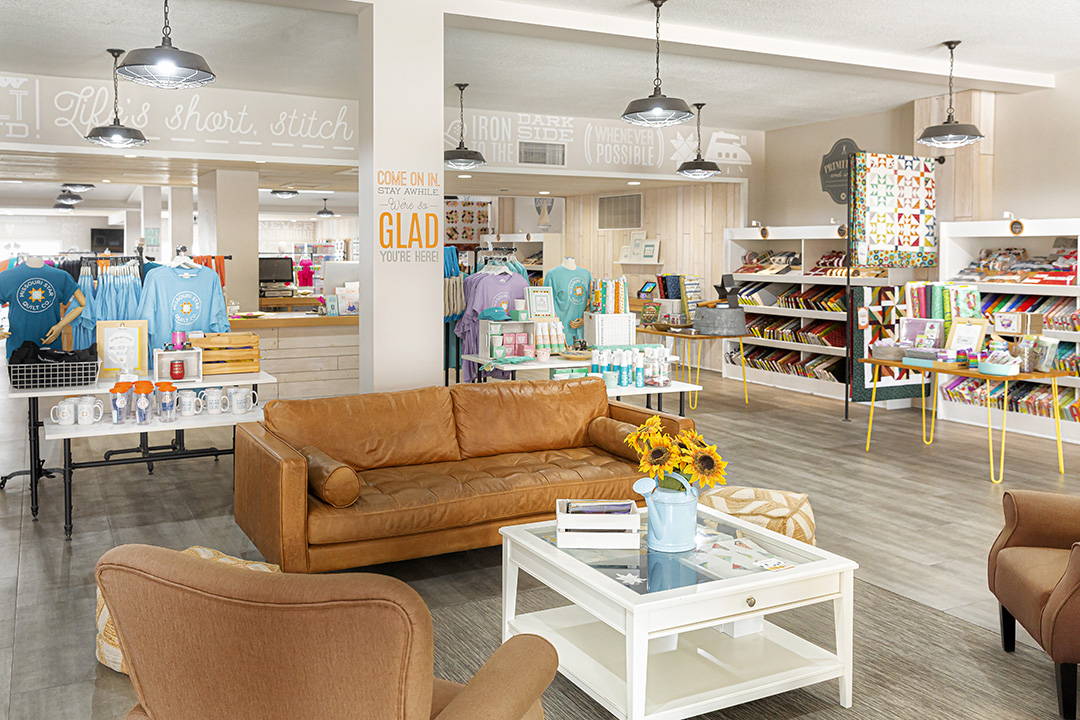 Quilt Shop Hops in Quilt Town, USA